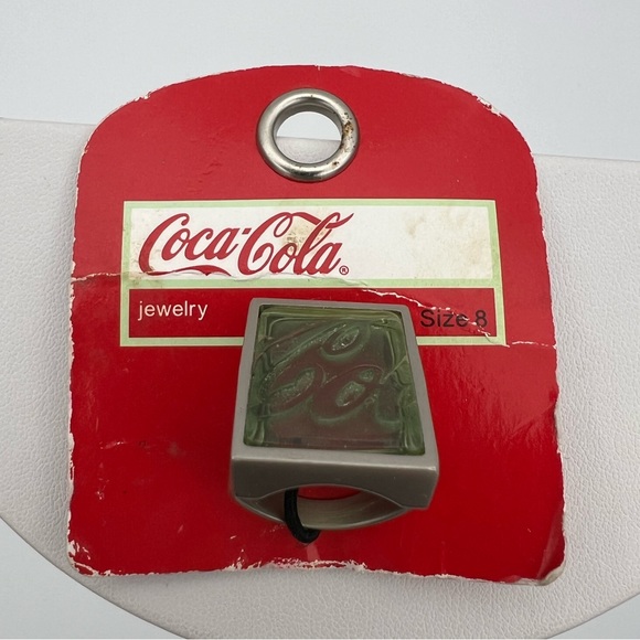 Coca Cola | Jewelry | Cocacola Glass Bottle Ring | Poshmark